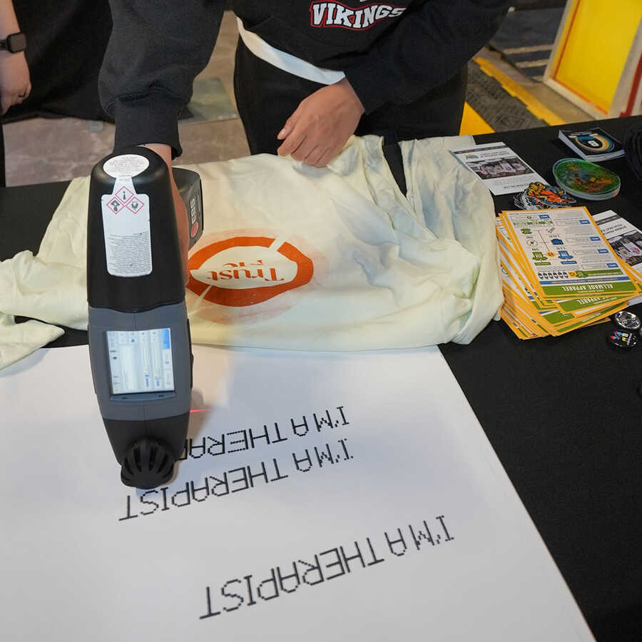 Live Printing | On Site Screen Printing Activations | Mobile Printing ...