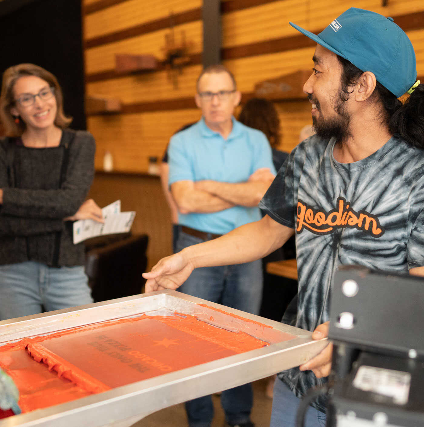 Live Printing | On Site Screen Printing Activations | Mobile Printing ...