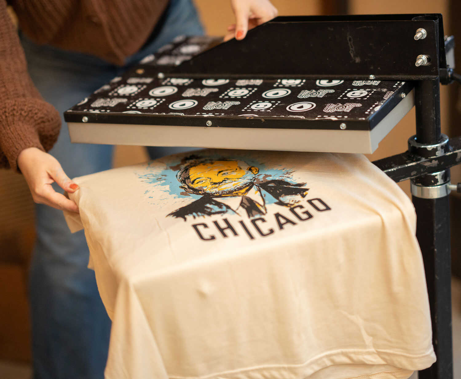 Live Printing | On Site Screen Printing Activations | Mobile Printing ...